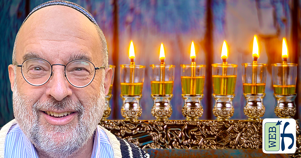 Oil & Lighting Chanukah Candles